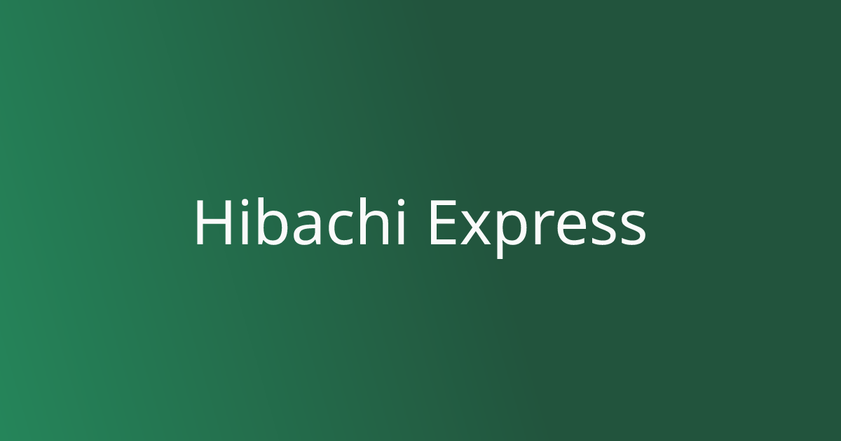 Order Authentic Japanese Online | Hibachi Express - Pickup Available